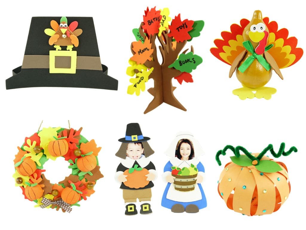 Give Thanks! Thanksgiving Craft Kit – Carefree Crafts