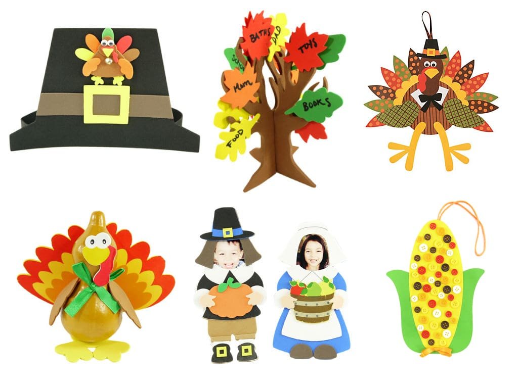 Give Thanks! Thanksgiving Craft Kit – Carefree Crafts